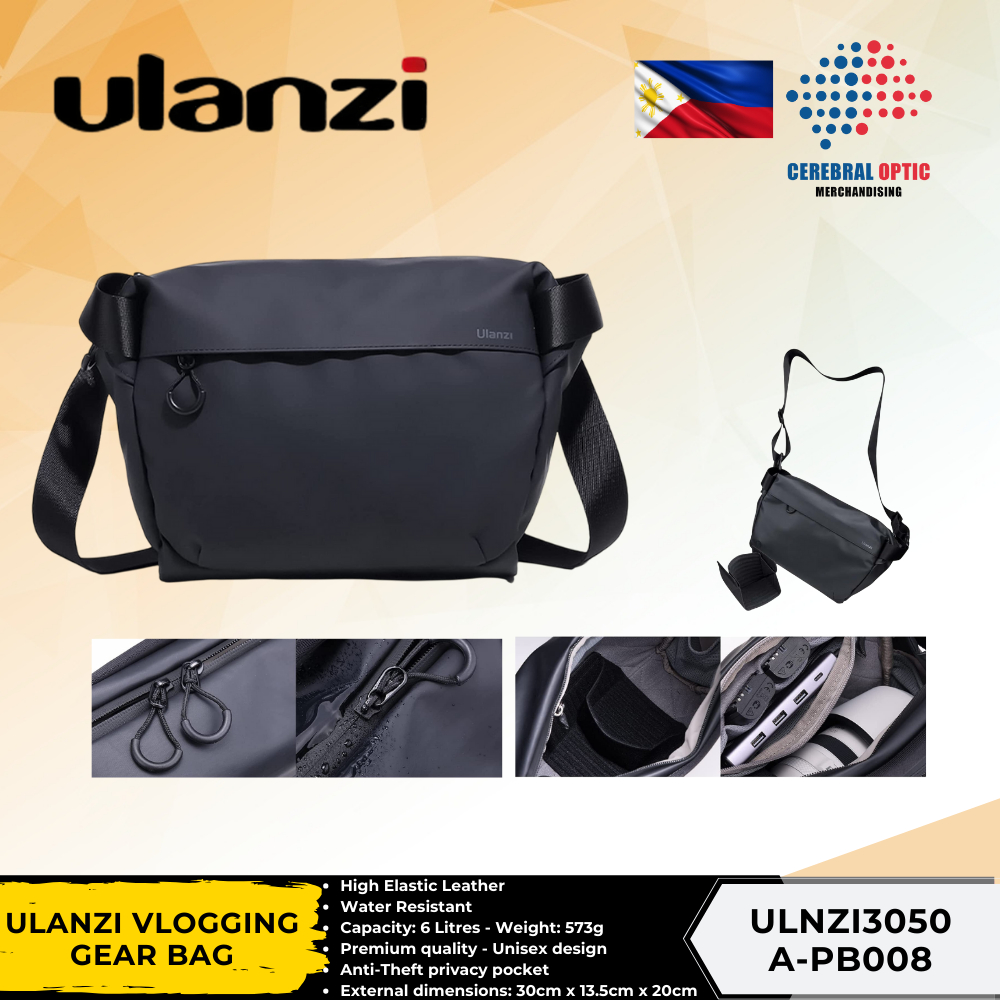 ULANZI VLOGGING GEAR BAG (ULNZI3050A-PB008) -ULNZIPB008 - Cerebral ...