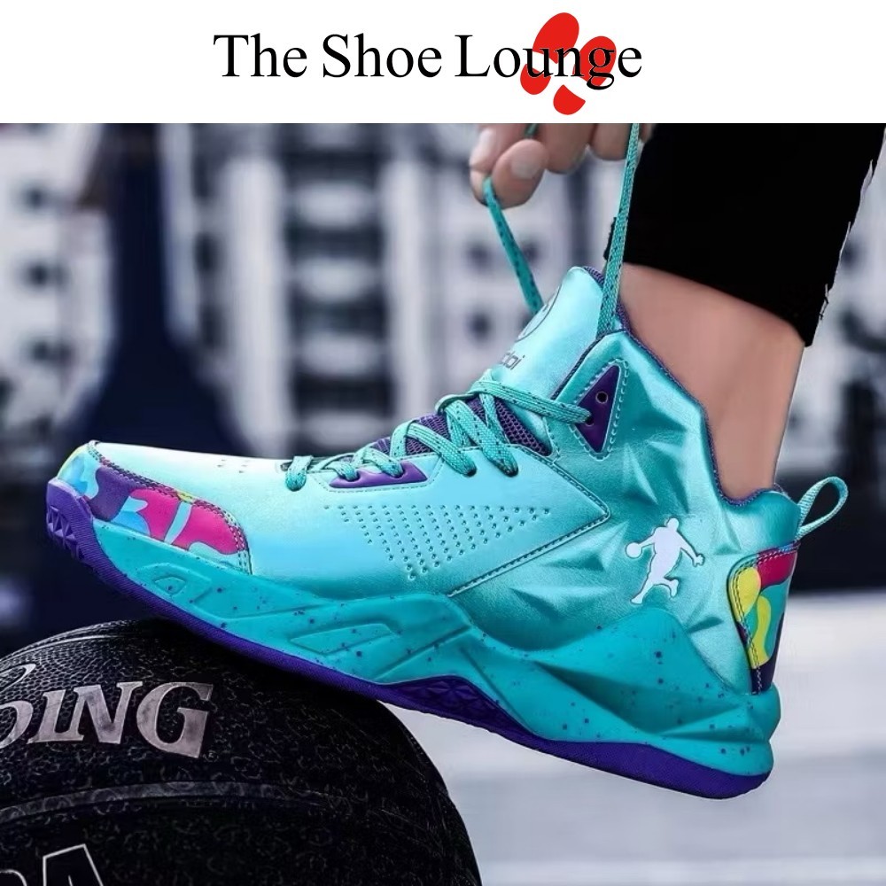 【TSL】Rubber Shoes For Kids Boys Basketball Shoes with Spike High ...