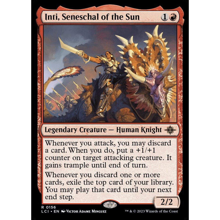 Inti, Seneschal of the Sun - The Lost Caverns of Ixalan (LCI) - RED ...
