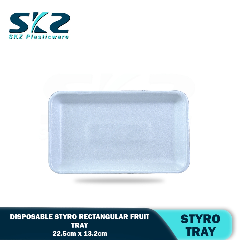 SKZ Styro FRUIT PLATE [100 Pcs] / Disposable | Shopee Philippines