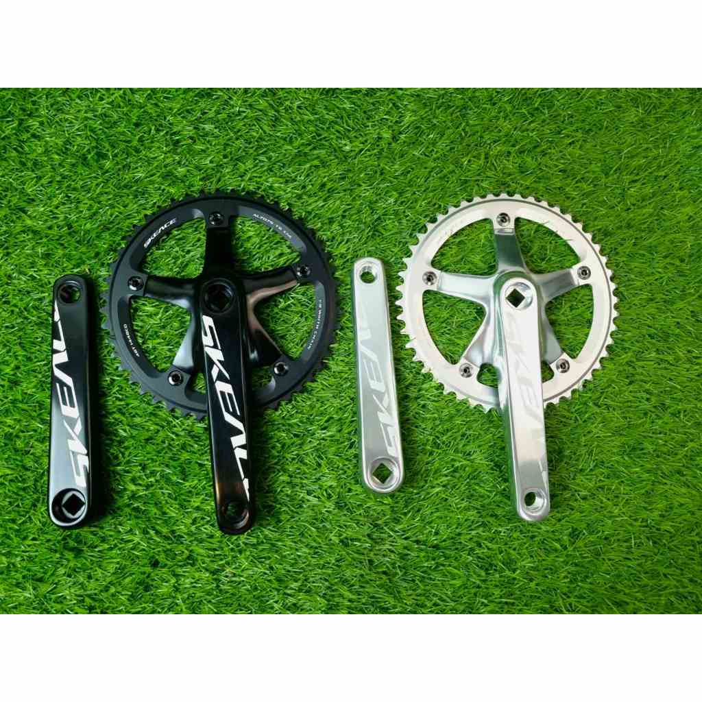 JARVIS Fixie Crank Skeace Square Crankset 48T Chainring for Fixie Bike ...