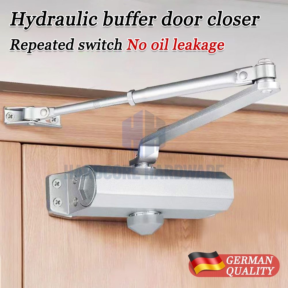 HH Automatic Door Closer (Super Alloy Never Rust) Hydraulic Spring Door ...