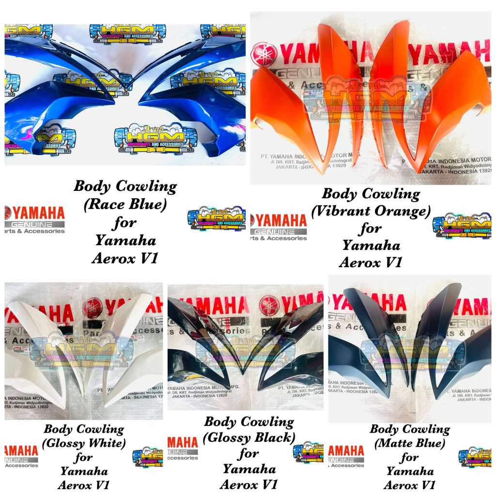 BODY COWLING FOR AEROX V1 | YAMAHA GENUINE PARTS | B65-F8351 | Shopee ...