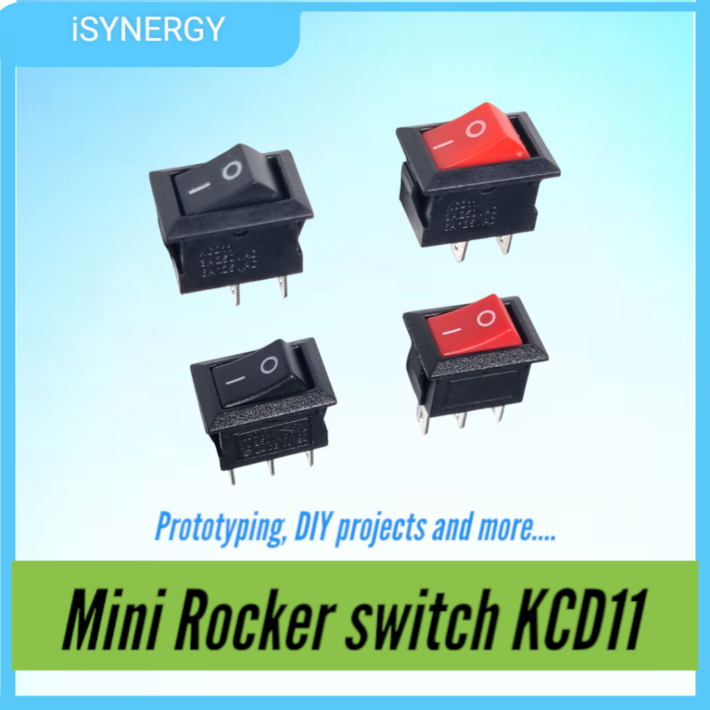 MINI ROCKER SWITCH 2 PINS 3 PINS SPST SPDT | Shopee Philippines
