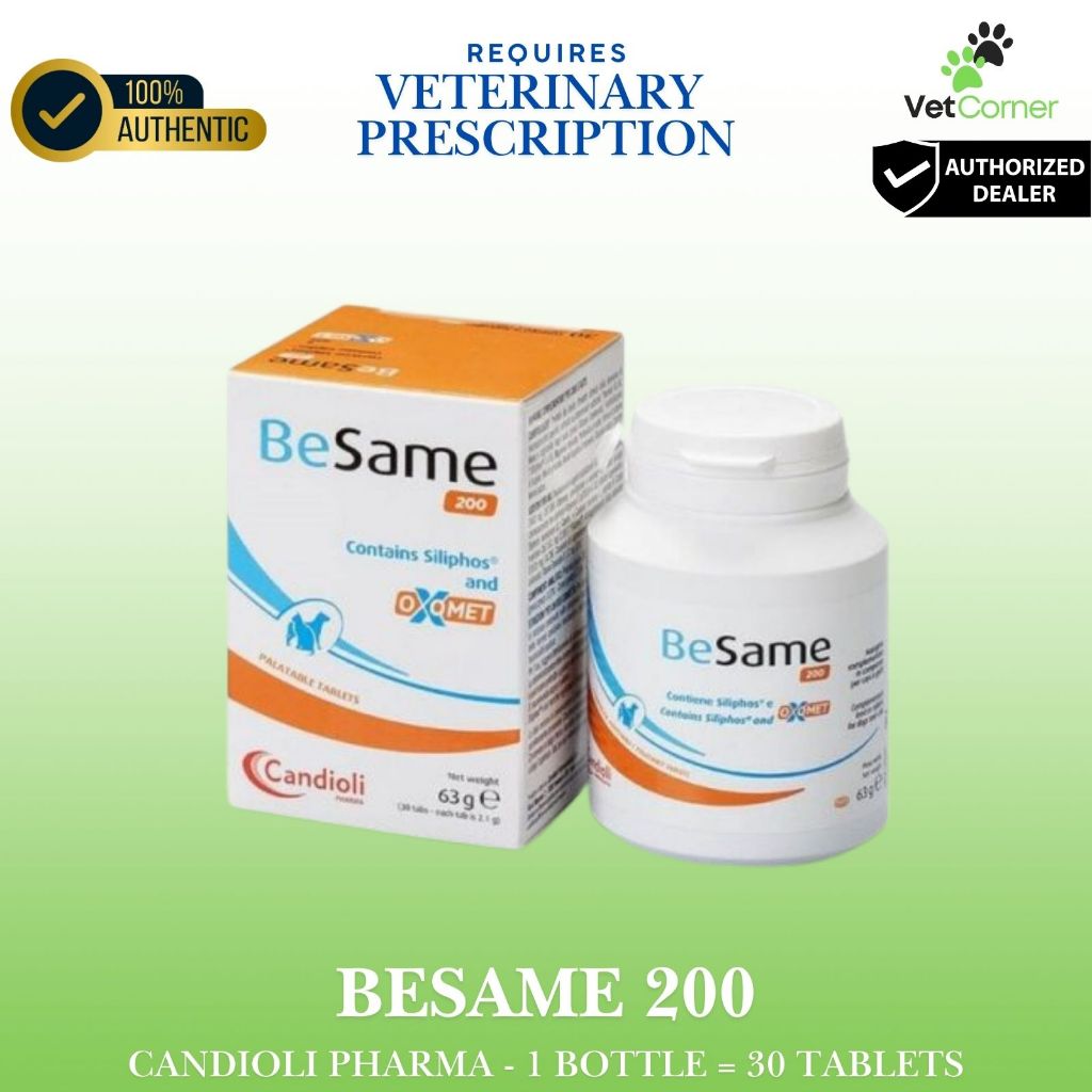 BeSame 200 - 63g (PALATABLE TABLETS) 1 Bottle = 30 Tablets | Shopee ...
