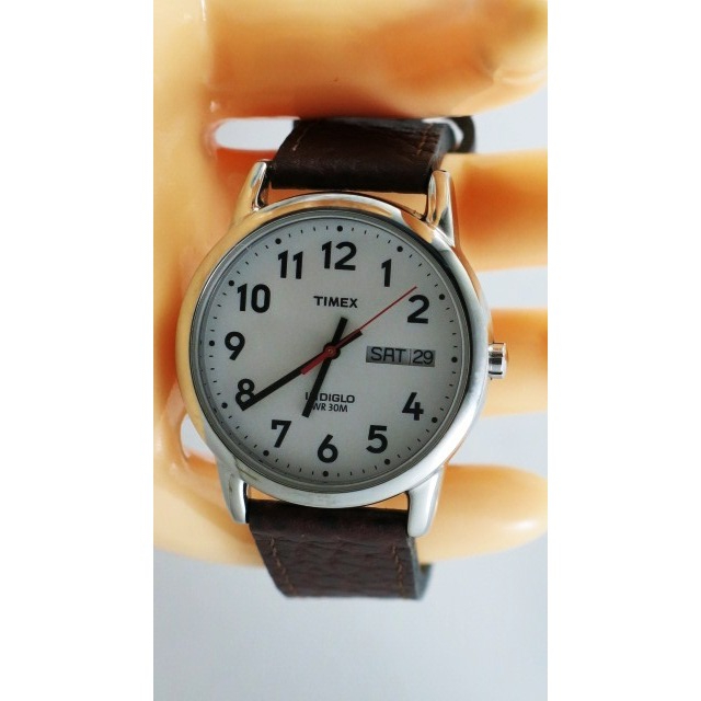 K17:Original TIMEX Indiglo Analog Watch for Women from USA-Silver Tone ...