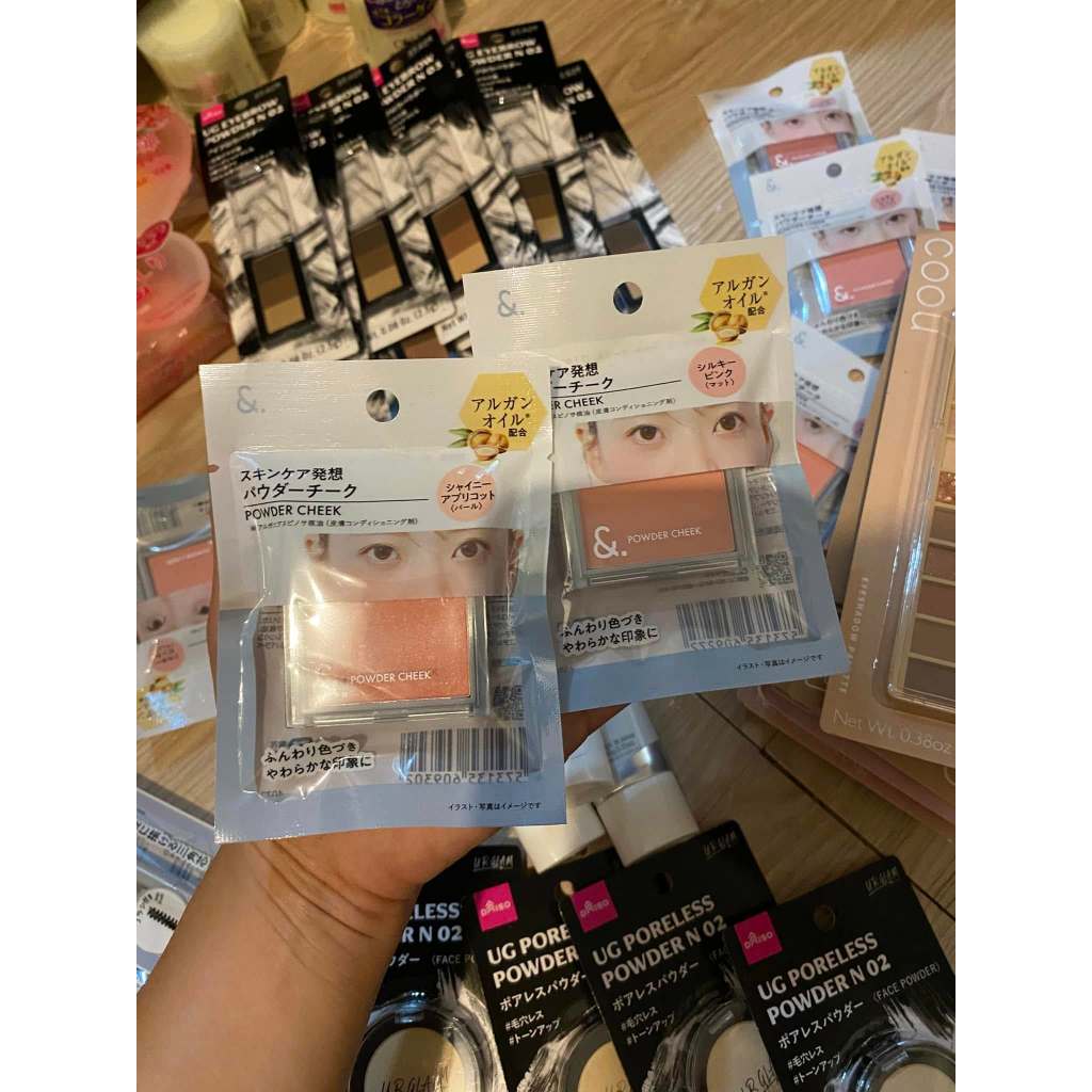 Daiso Powder Cheeks Blush 2g - &. Brand | Shopee Philippines