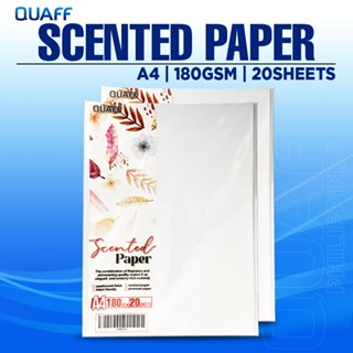 Quaff Scented Paper A4 Size Inkjet Paper 180gsm for Arts Stationery DIY ...
