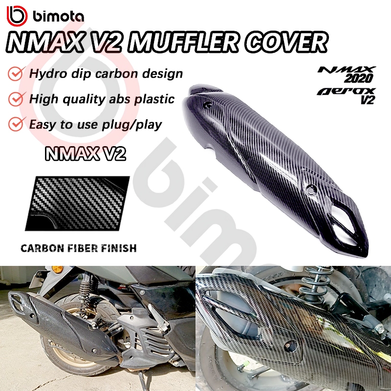 Bimota Yamaha NMAX V2 2020-2021 Exhaust Pipe Protection Cover Guard ...