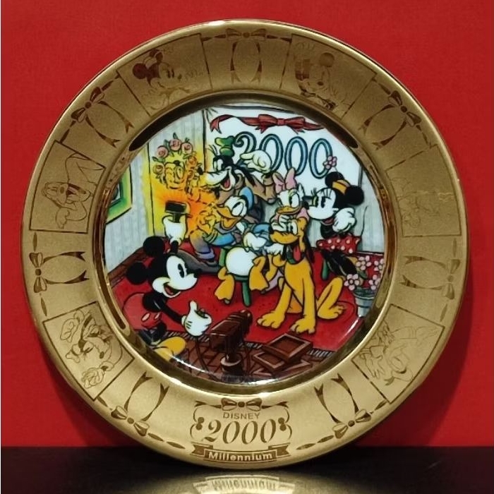 Mickey & Friends Display Plate SANGO | Shopee Philippines