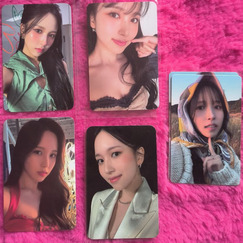 Onhand Twice Mina Official Pob Photocards | Shopee Philippines