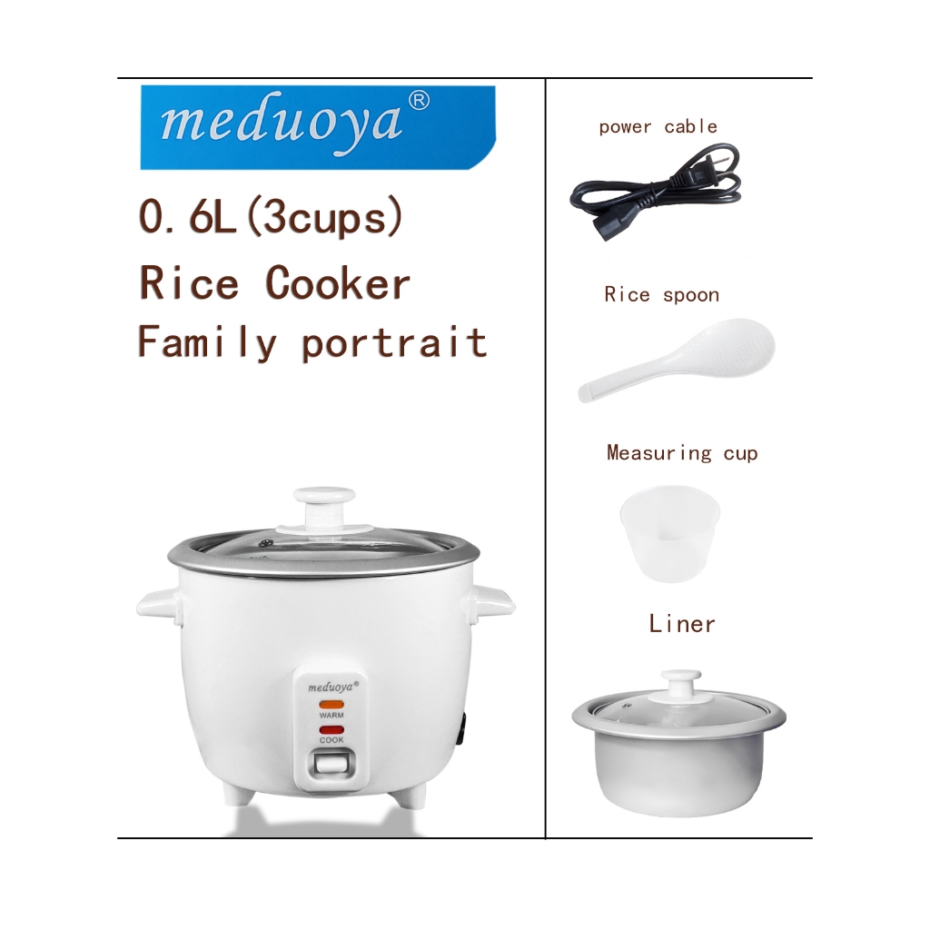 Meduoya 300W0.6L(3cups) Rose Gold Rice cooker | Shopee Philippines