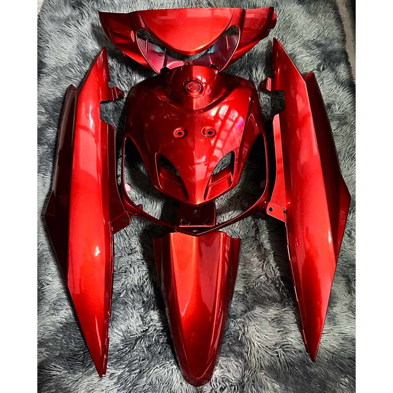 Mio soulty fairing set (Candy red) | Shopee Philippines