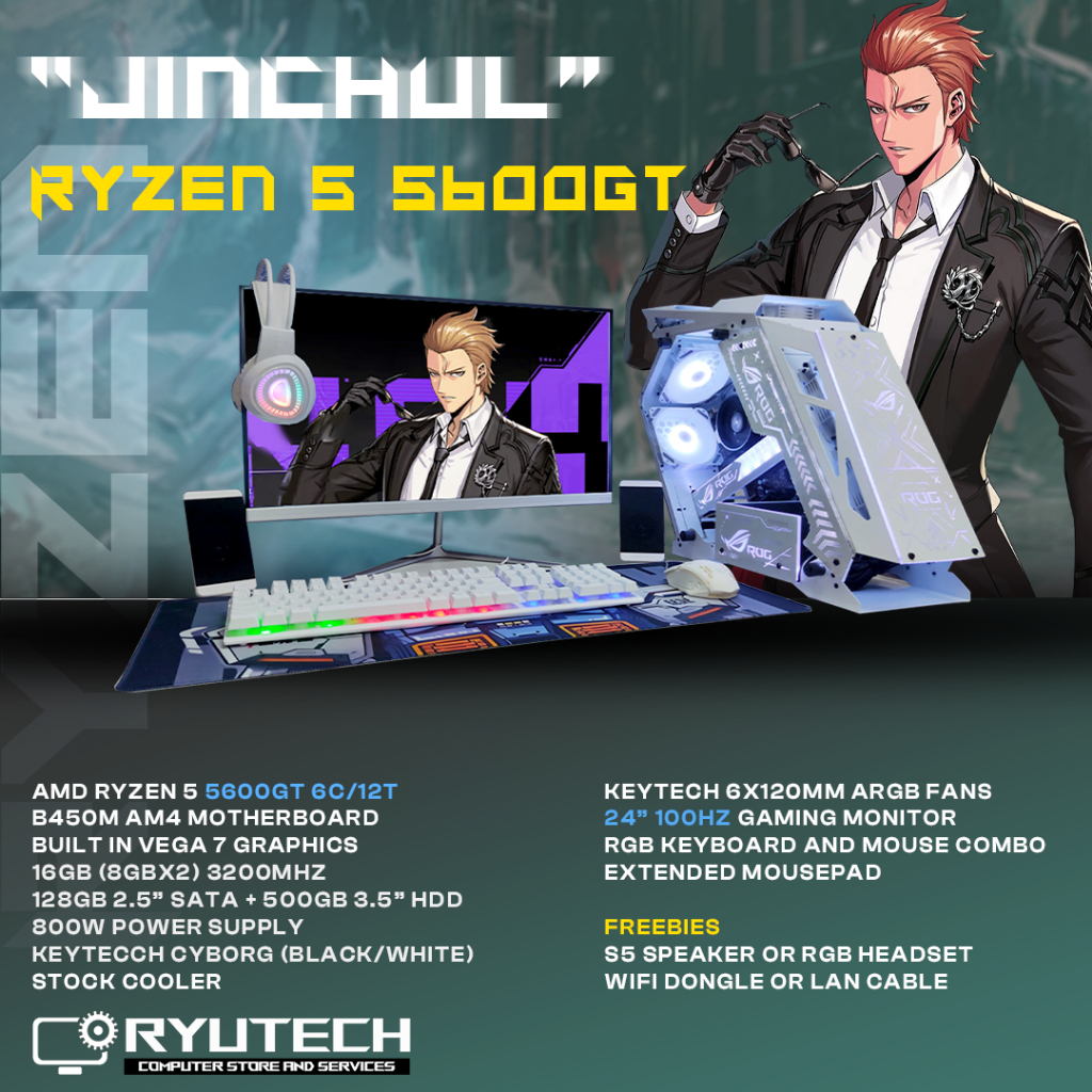 RYZEN 5 5600GT PC PACKAGE | Shopee Philippines