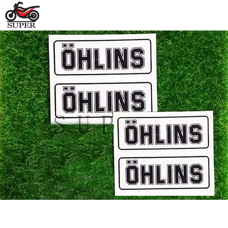 OHLINS Shock Waterproof Sticker OHLINS Motorcycle Sticker | Shopee ...