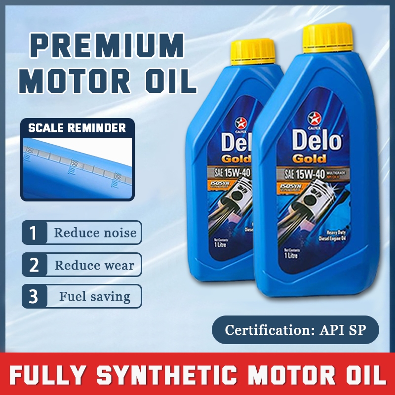 Caltex Delo MGX Gold SAE 15W-40 Engine Oil 1L for Heavy Duty Diesel Performance | Shopee Philippines