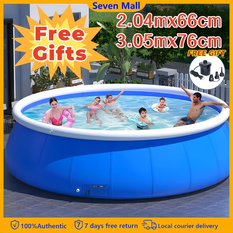 Bestway Indoor Indoor Thickened Outdoor Large Stand Swimming Pool Kids ...