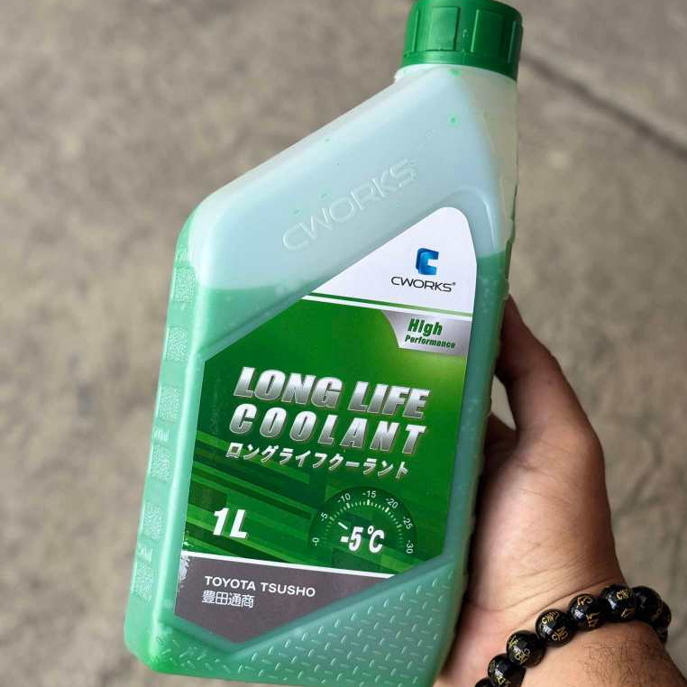 CWORKS Toyota Long life Coolant 1 liter for Motorcycles and Cars ...