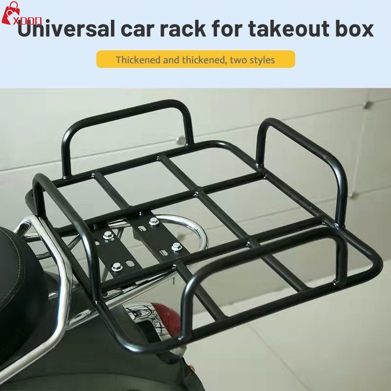 Motorcycle take-out box holder - including screws, adaptation Lalamove ...