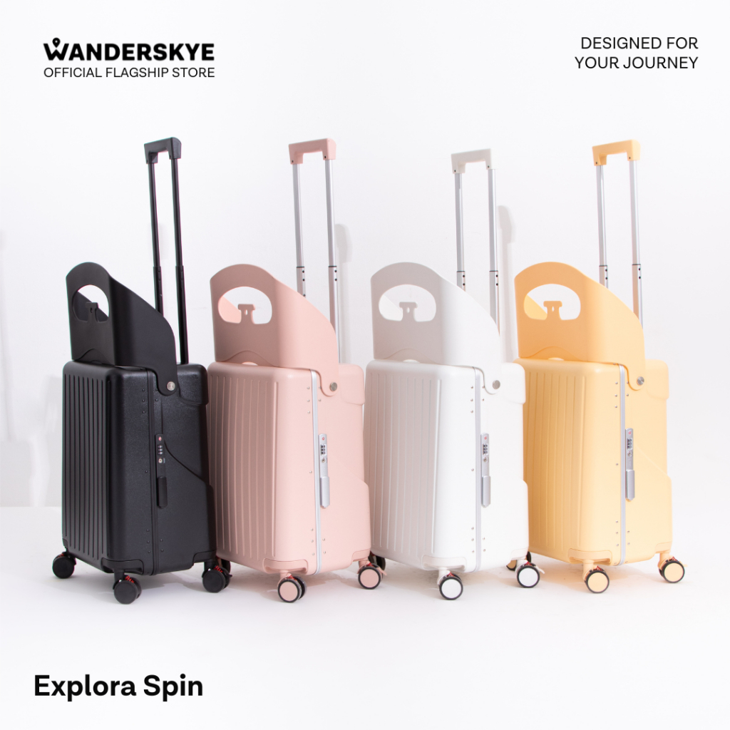 Wanderskye Explora Spin Luggage | Shopee Philippines