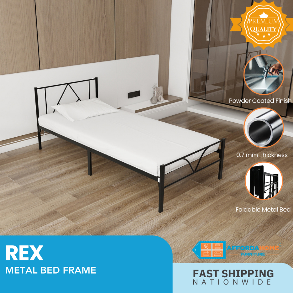 AF Home Rex Metal Bed Frame | Shopee Philippines