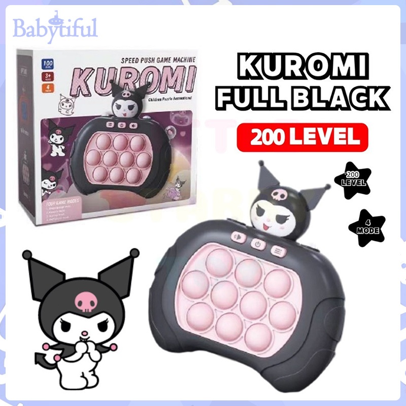 Pop It With Lights And Sound Kuromi Quick Push Game Fast Push Pop It ...