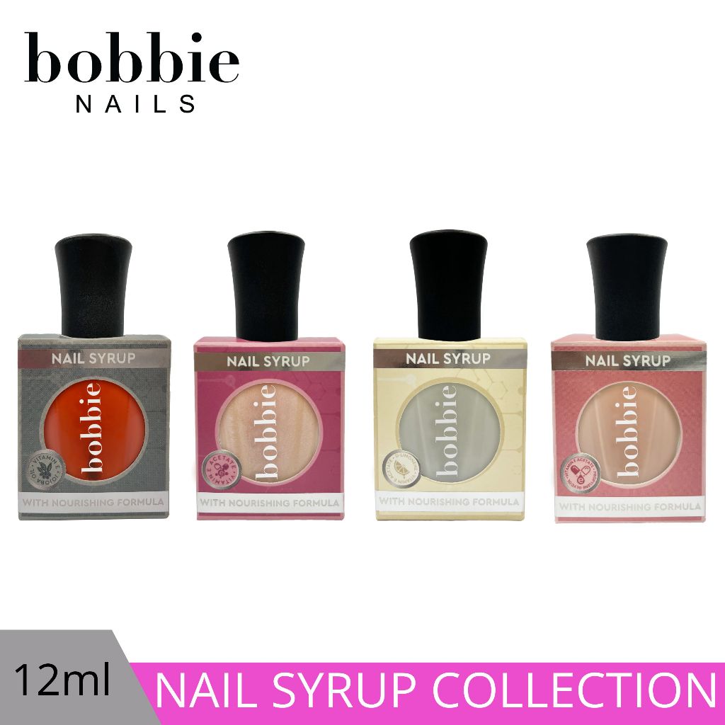 Bobbie Nails Nail Syrup Collection 12ml | Shopee Philippines
