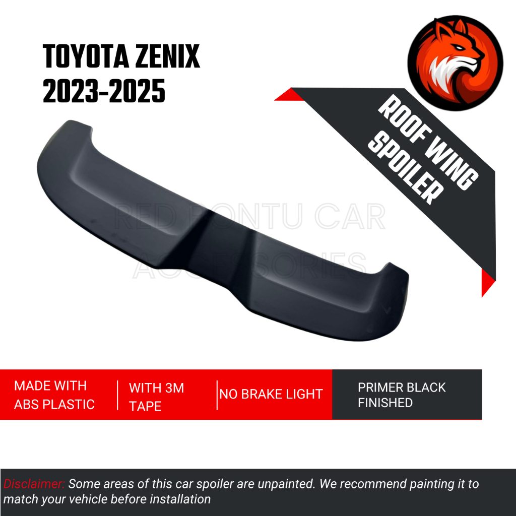 Toyota Innova Zenix Spoiler 2023-2024 Spoiler | Exterior car ...