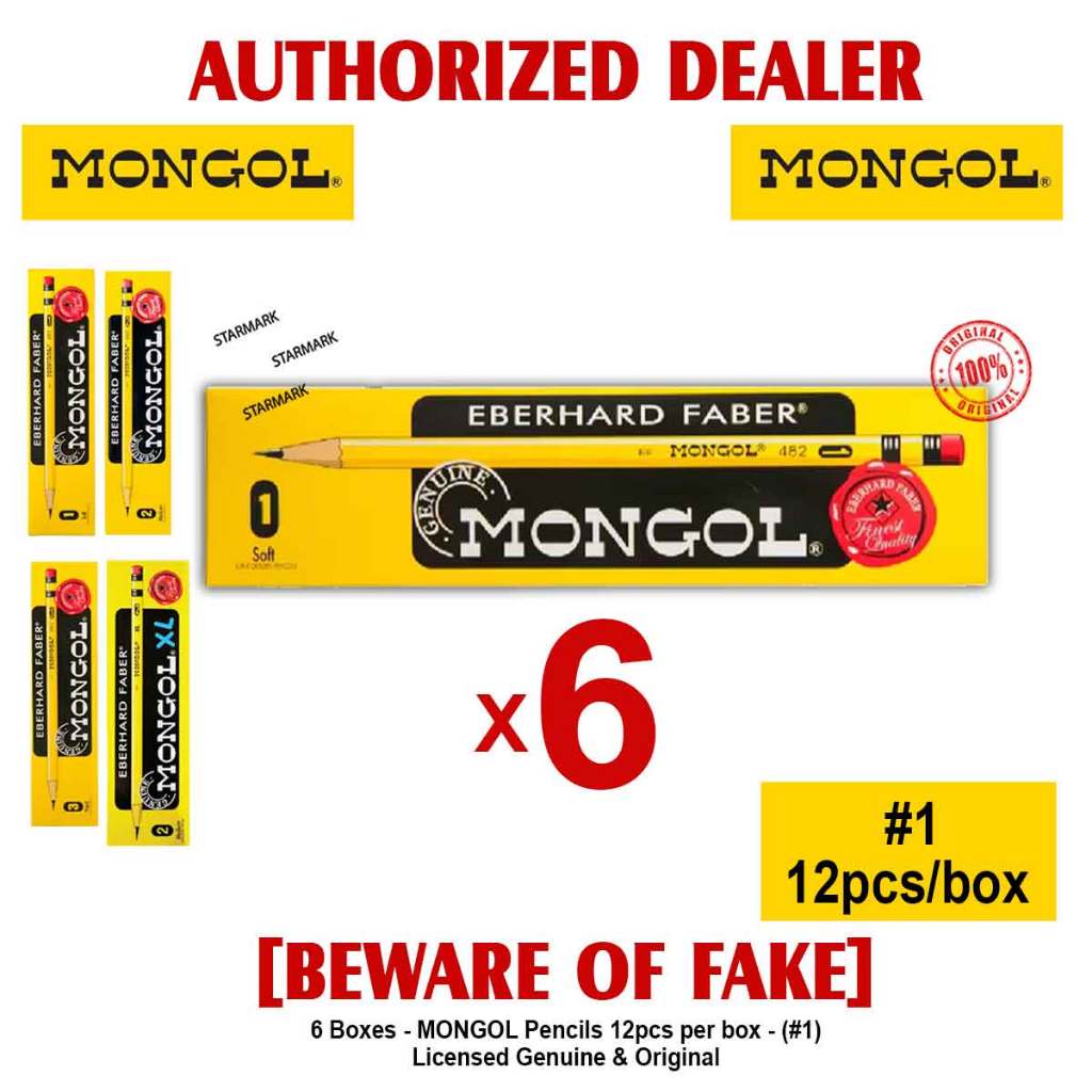 Mongol Pencil Pencils ALL VARIANTS #1 #2 #3 XL JUMBO Pen Pens 12's ...