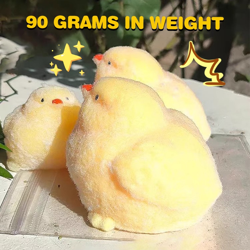 Handmade Taba Squishy Chick,Handmade Silicone Chicks Stress Relief ...