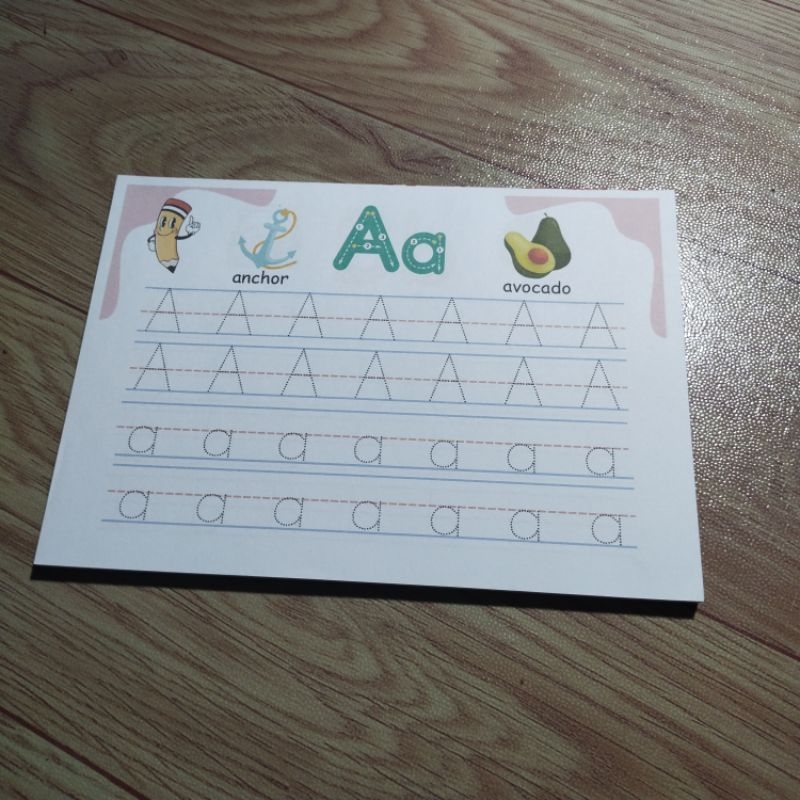 TRACING PAD LETTERS NUMBERS SHAPES FOR KIDS PRESCHOOL AND GRADE SCHOOL ...