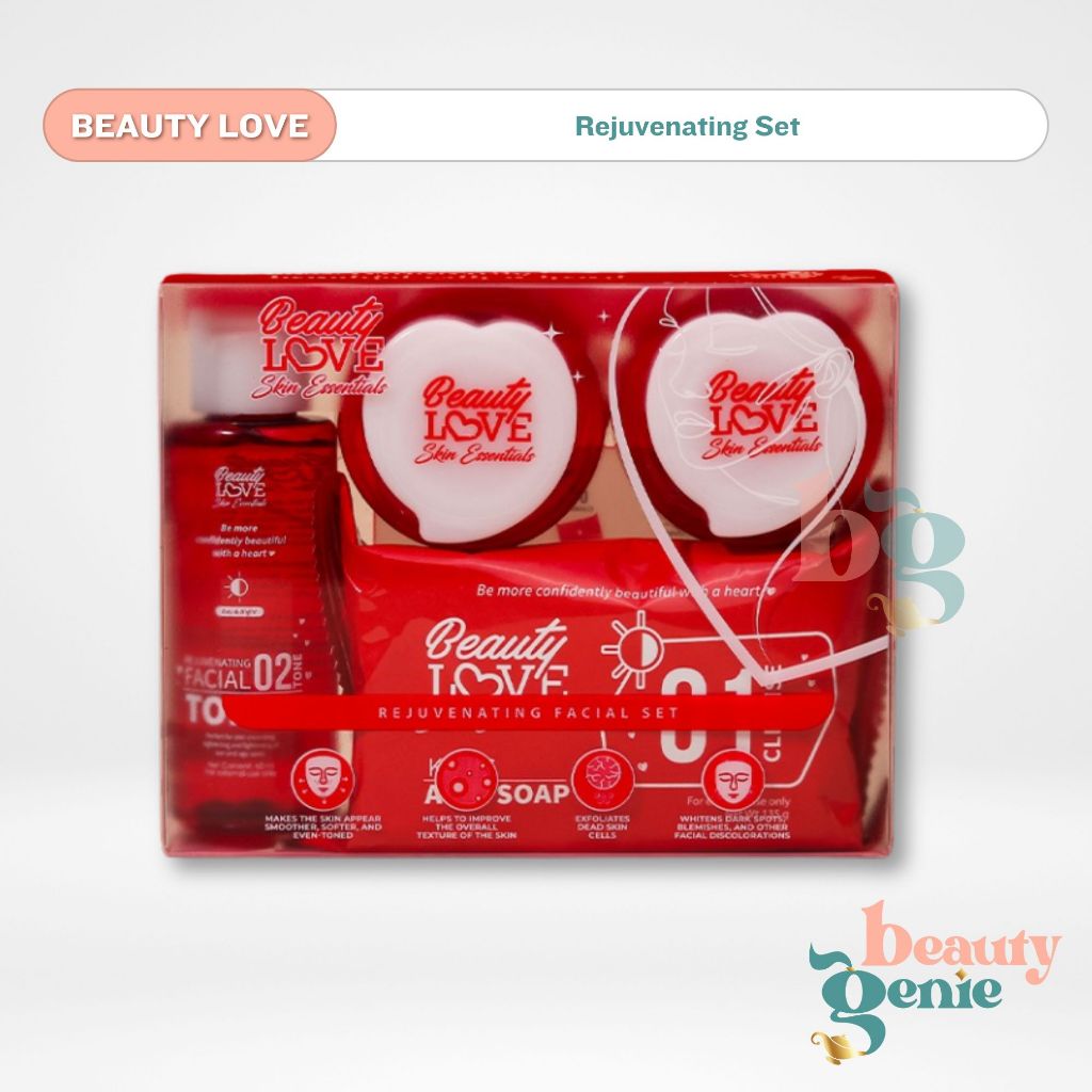 BEAUTY LOVE Rejuvenating Set | Skincare Facial Set | Shopee Philippines