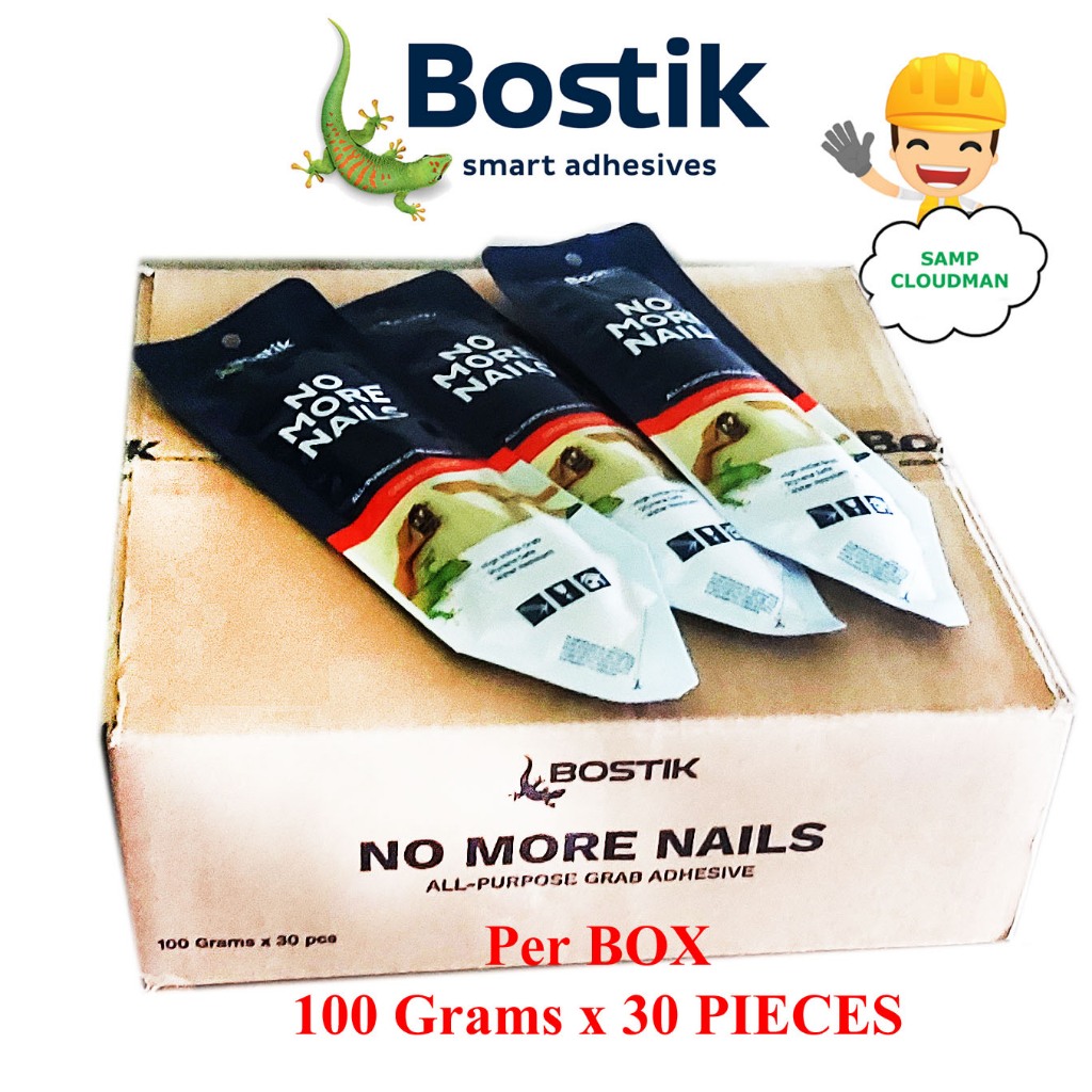 Wholesale PER BOX Original Bostik No More Nails 100g Sachet Squeeze ...