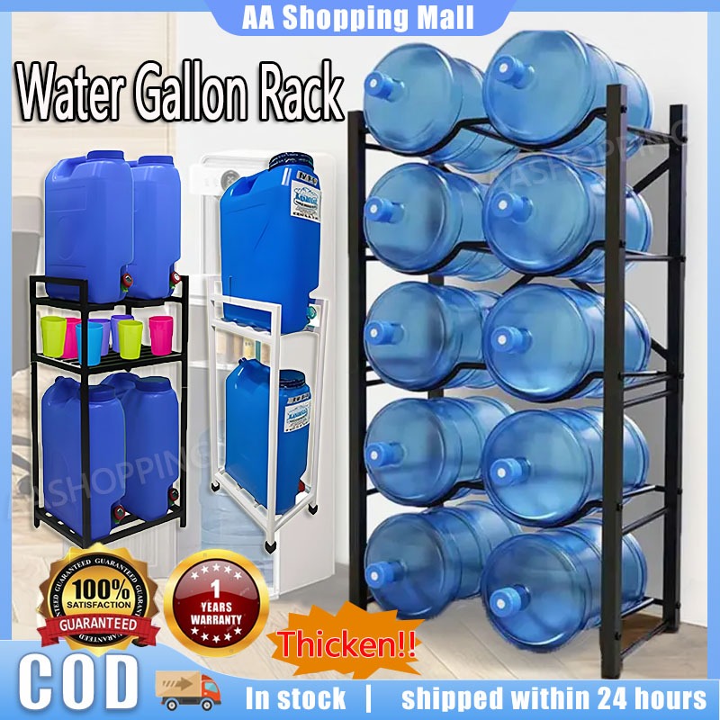 3/4/5 Layer Mineral Water Stand Gallon Rack Water Container Carbon ...