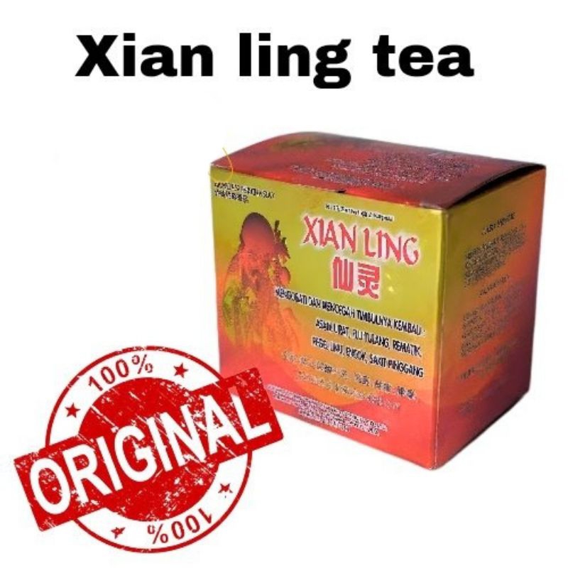 [COD] XIAN LING Herbal Tea Powder 10 Sachet per Box 100% ORIGINAL ...