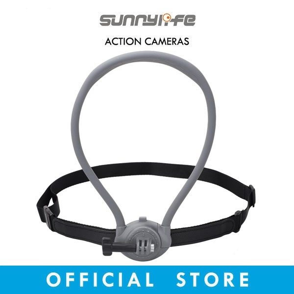 Neck Mount Hands-Free POV Mount 360° Rotation Action Cameras GoPro, DJI ...