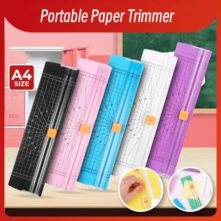 A4 Paper Trimmer Portable Size Plastic Paper Cutter Manual Cutting Tool ...