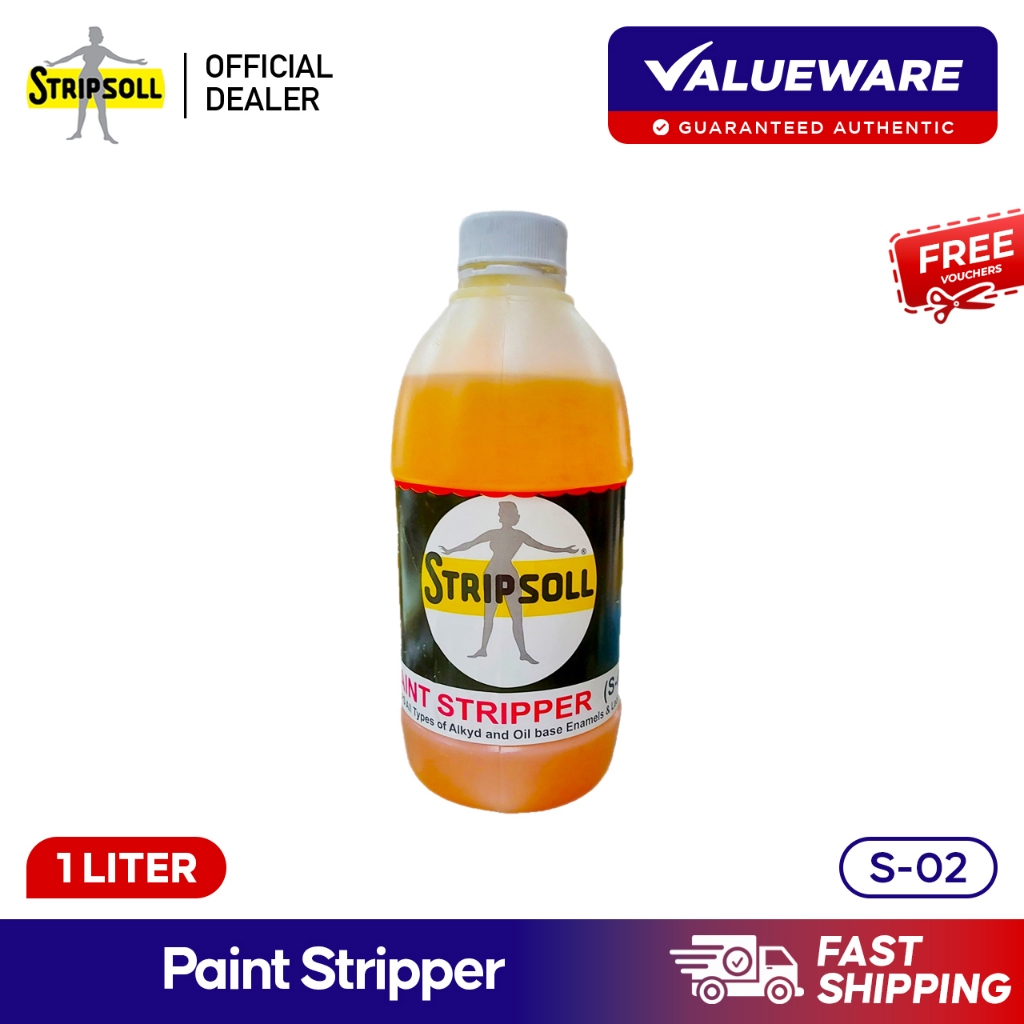 Stripsoll Paint & Varnish Stripper 1 Liter | S-02 | Stripsol Quick ...