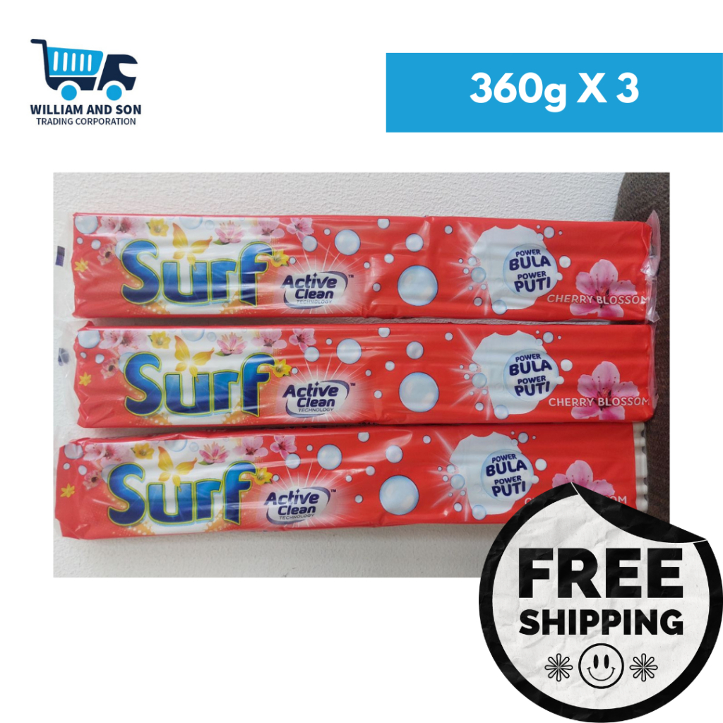 Surf Bar 360g Pack of 3 Detergent | Shopee Philippines