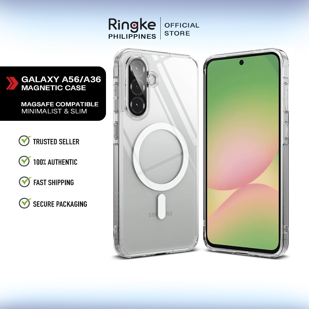 Ringke Fusion Magnetic Case for Samsung Galaxy A36 / A56 | Shopee ...