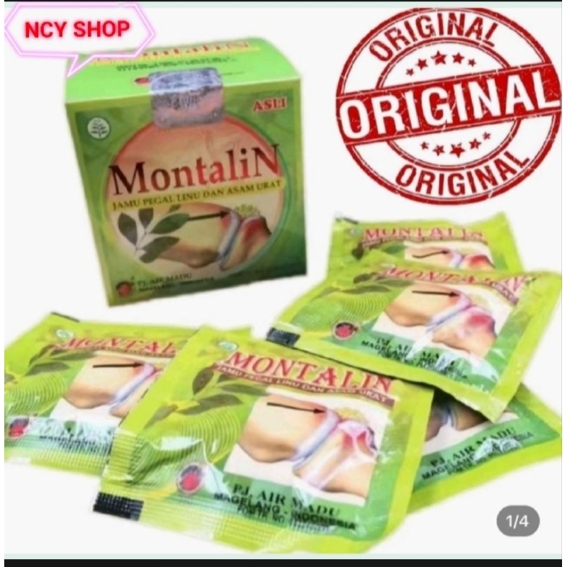 original montalin Herbal Capsule for adults 1box 10sachet) | Shopee ...