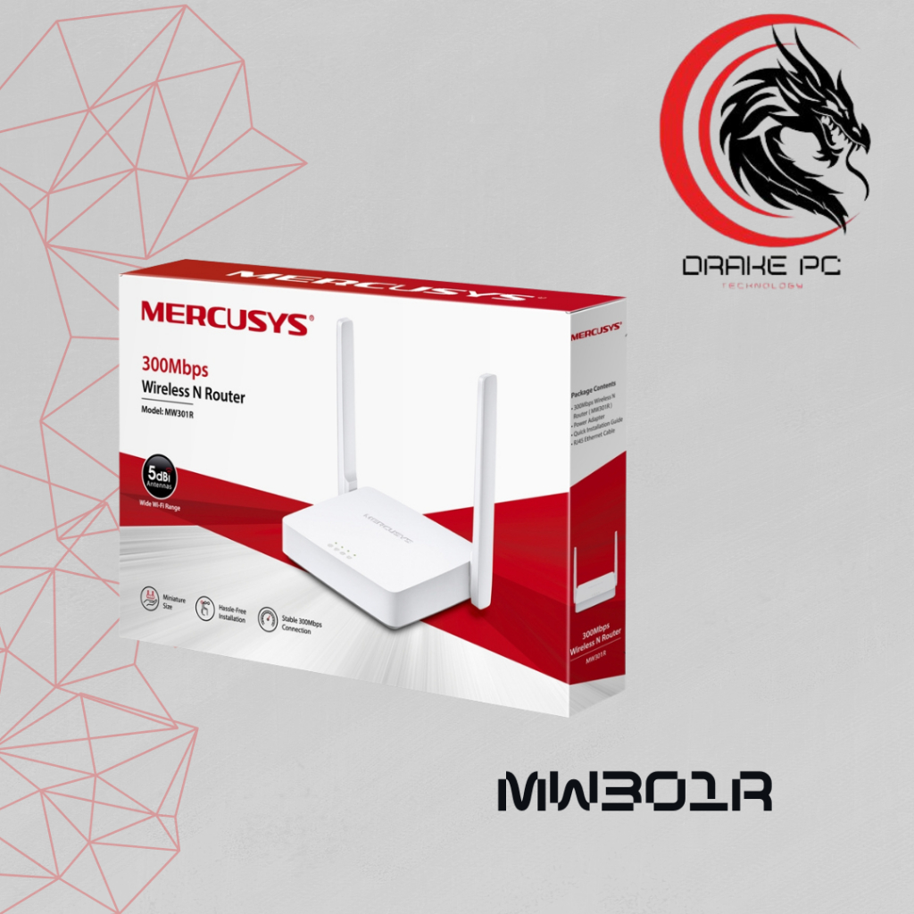 Mercusys MW301R N300 300Mbps Wi-Fi Router | Shopee Philippines