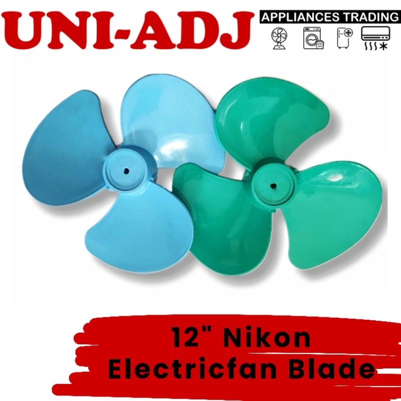12" Nikon Electric fan Blade/Elesi (Plastic) Spare Parts Only | Shopee ...