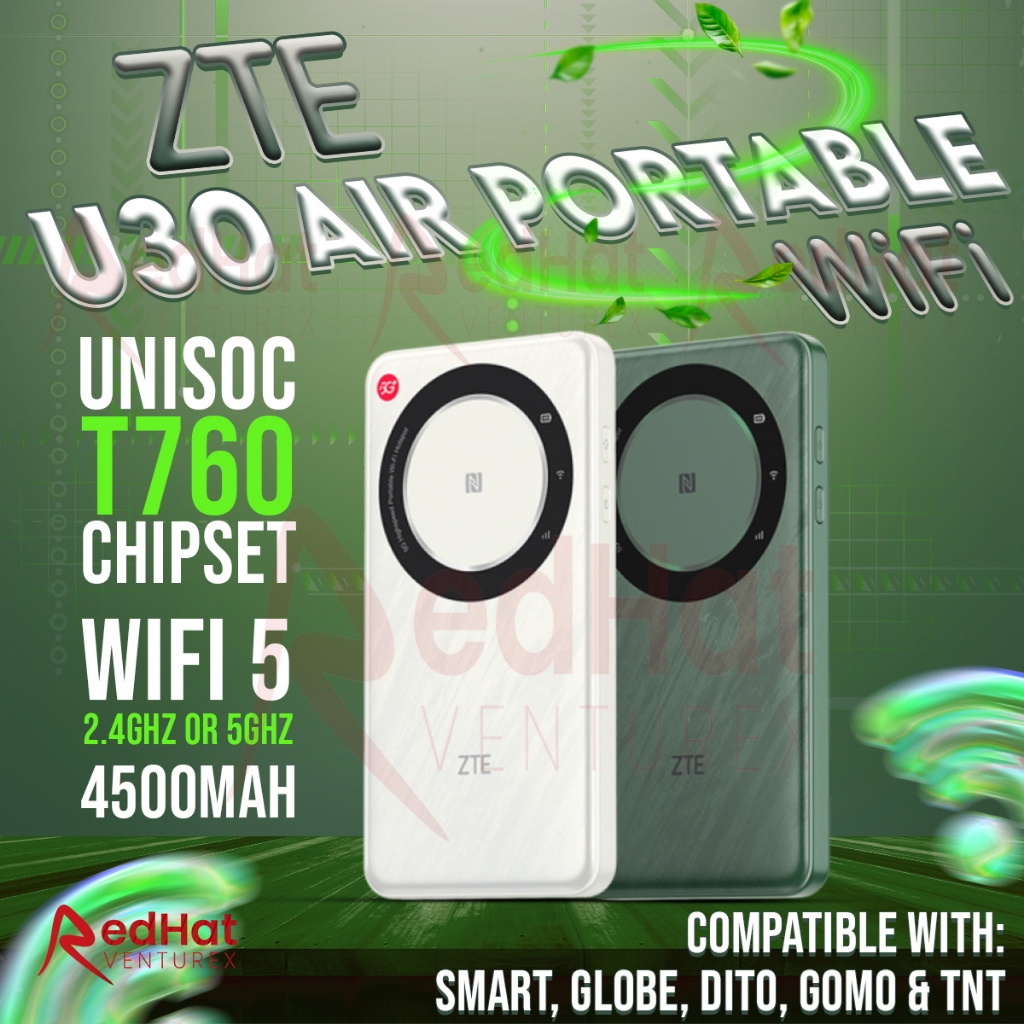 ZTE U30 AIR 5G POCKET WIFI | PORTABLE WIFI | MOBILE WIFI | Shopee ...
