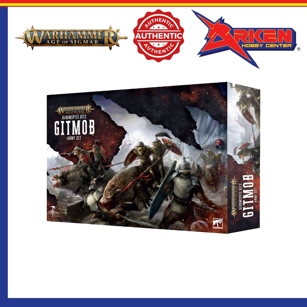 WARHAMMER AGE OF SIGMAR – Gloomspite Gitz: Gitmob Army Set | Shopee ...