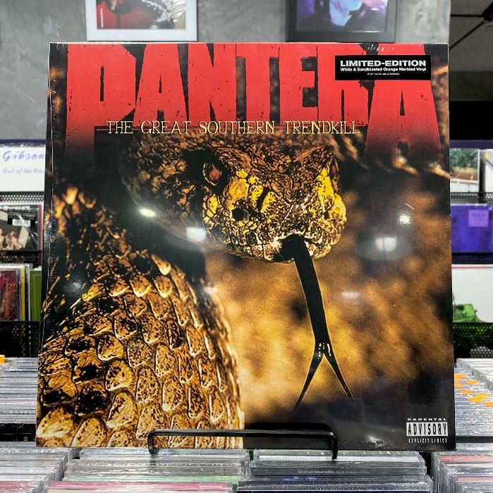 PANTERA The Great Southern Trendkill Vinyl (Orange Marble, 1LP ...