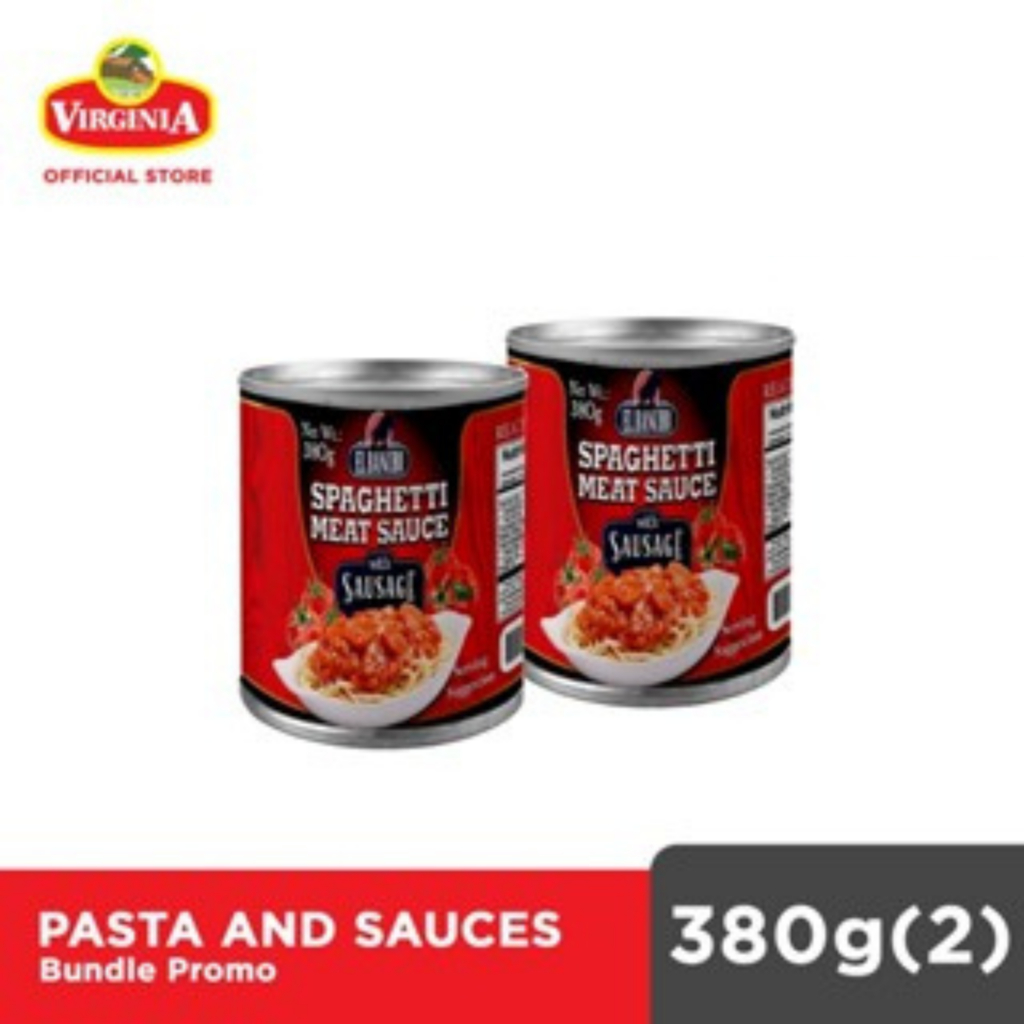 El Rancho Spaghetti Meat Sauce w/ Sausage 380g Bundle x 2 | Shopee Philippines