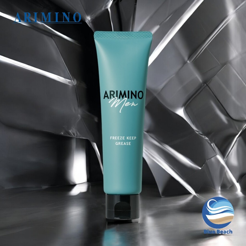 ARIMINO Men Freeze Keep Grease/Styling Wax/Hard Hold/Wet Look/Long Lasting/Citrus Musk | Shopee ...