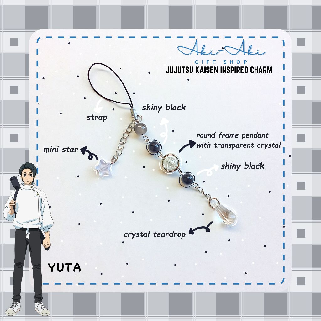 JUJUTSU KAISEN keychain made by Aki-Aki Gift Shop | Shopee Philippines
