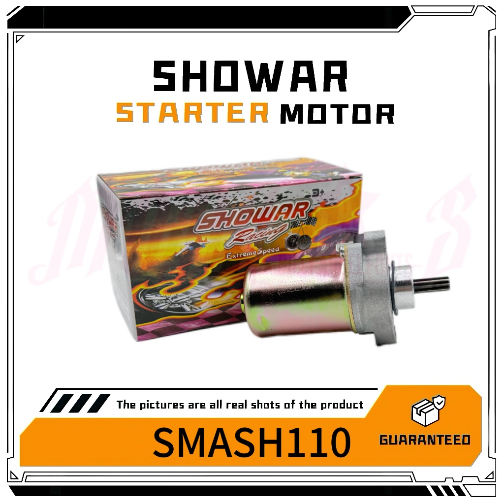 Showar Starter Motor for SMASH110/RAIDER J 110 | Shopee Philippines